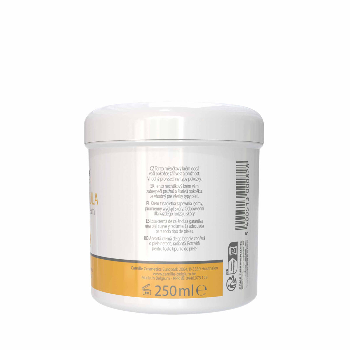 Calendula cream 250ml – Camille Cosmetics