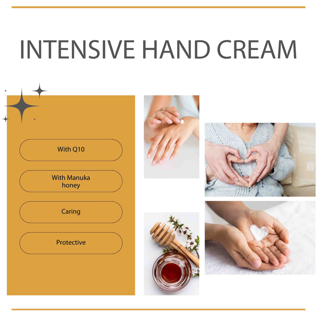 Intensive hand cream 60ml – Camille Cosmetics